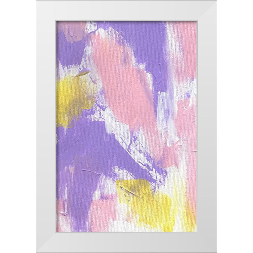 Uplusmestudio 23x32 White Modern Wood Framed Museum Art Print Titled - Color Bomb - Walmart.com