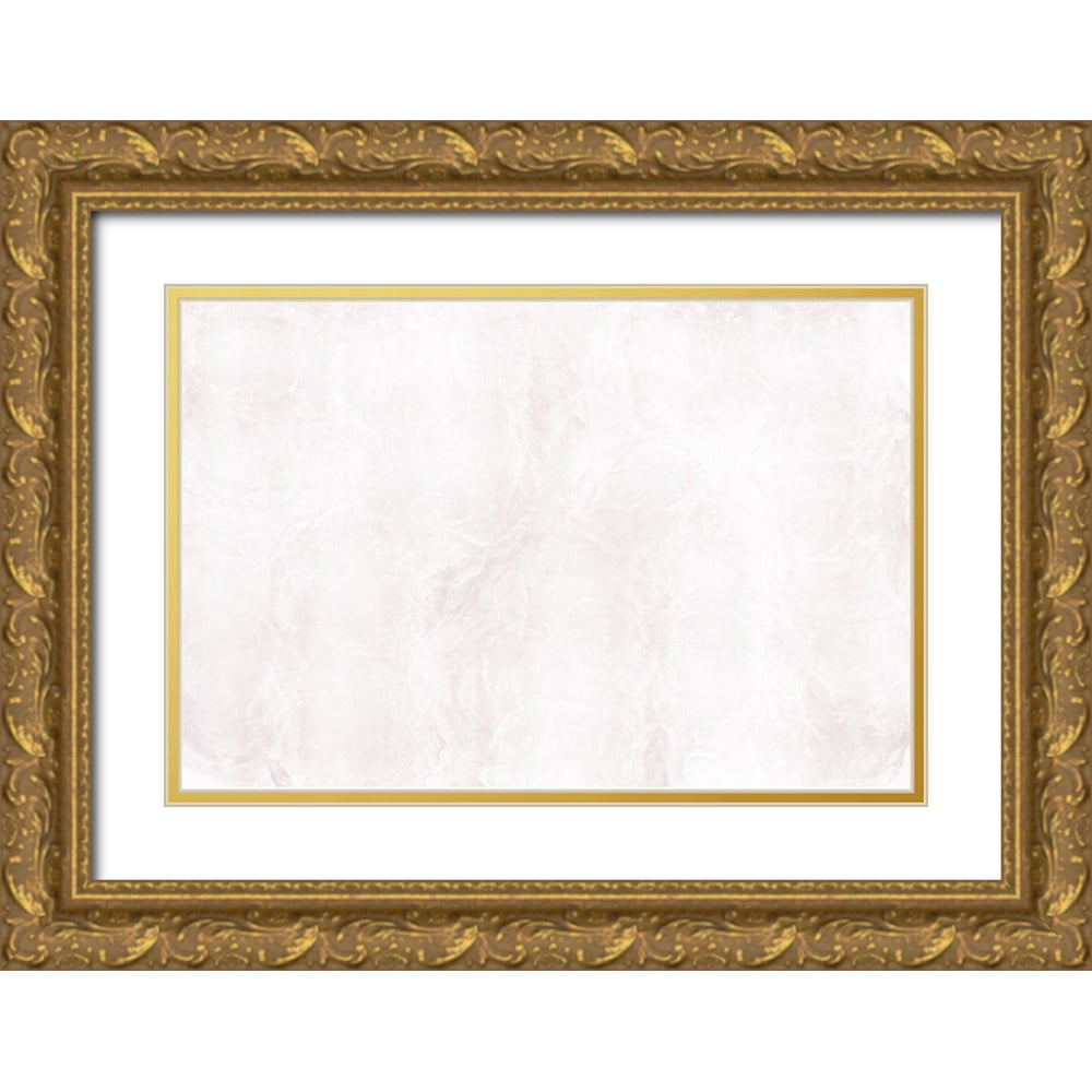 Uplusmestudio 24x17 Gold Ornate Wood Framed with Double Matting Museum Art Print Titled - Soft ...