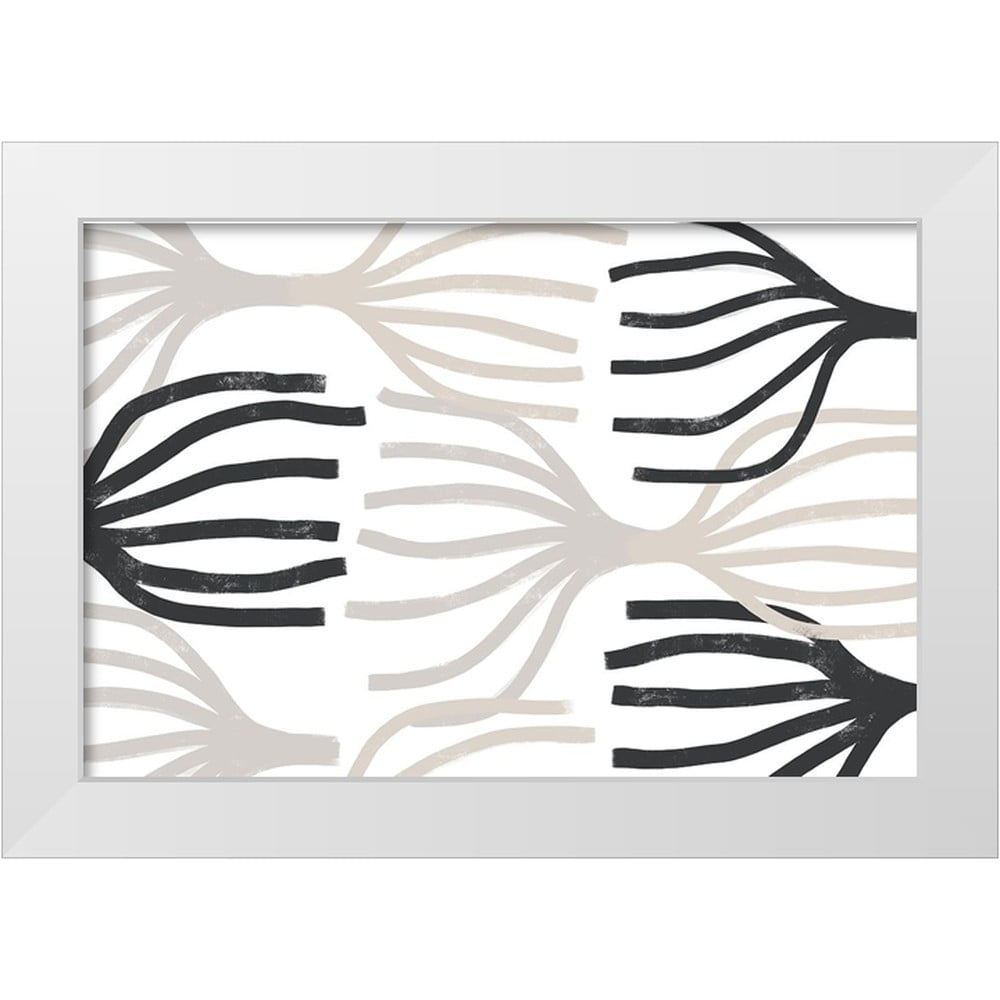 Uplusmestudio 24x17 White Modern Wood Framed Museum Art Print Titled - Belonging - Walmart.com