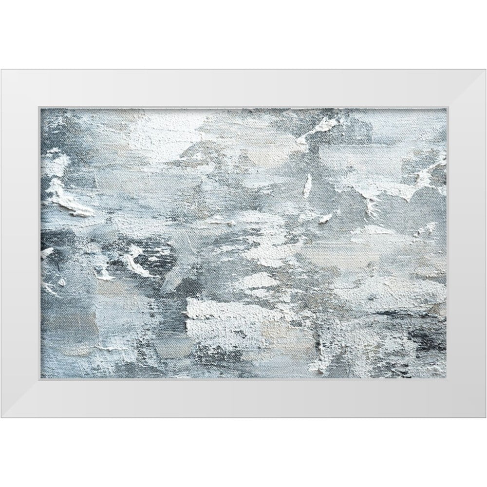 Uplusmestudio 24x17 White Modern Wood Framed Museum Art Print Titled ...