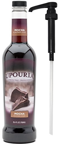 Upouria Coffee Syrup - Mocha Flavoring, 100% Gluten Free, Vegan, and ...