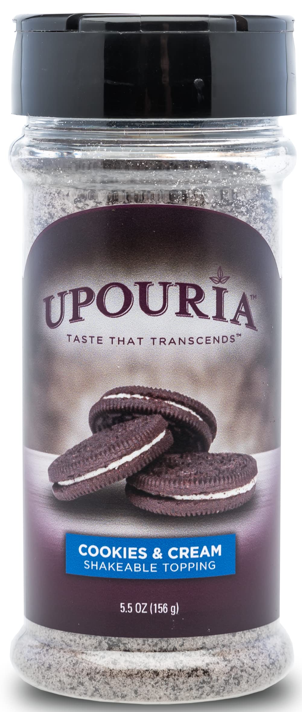 Upouria Cookies & Cream Shakeable Topping, 5.5 Ounce Bottle - Walmart.com