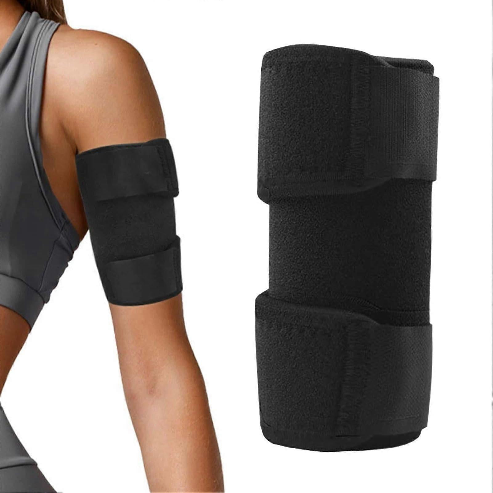 Upper Arm Bandage, Black Bicep Bandage, Adjustable Bandage, Elbow ...