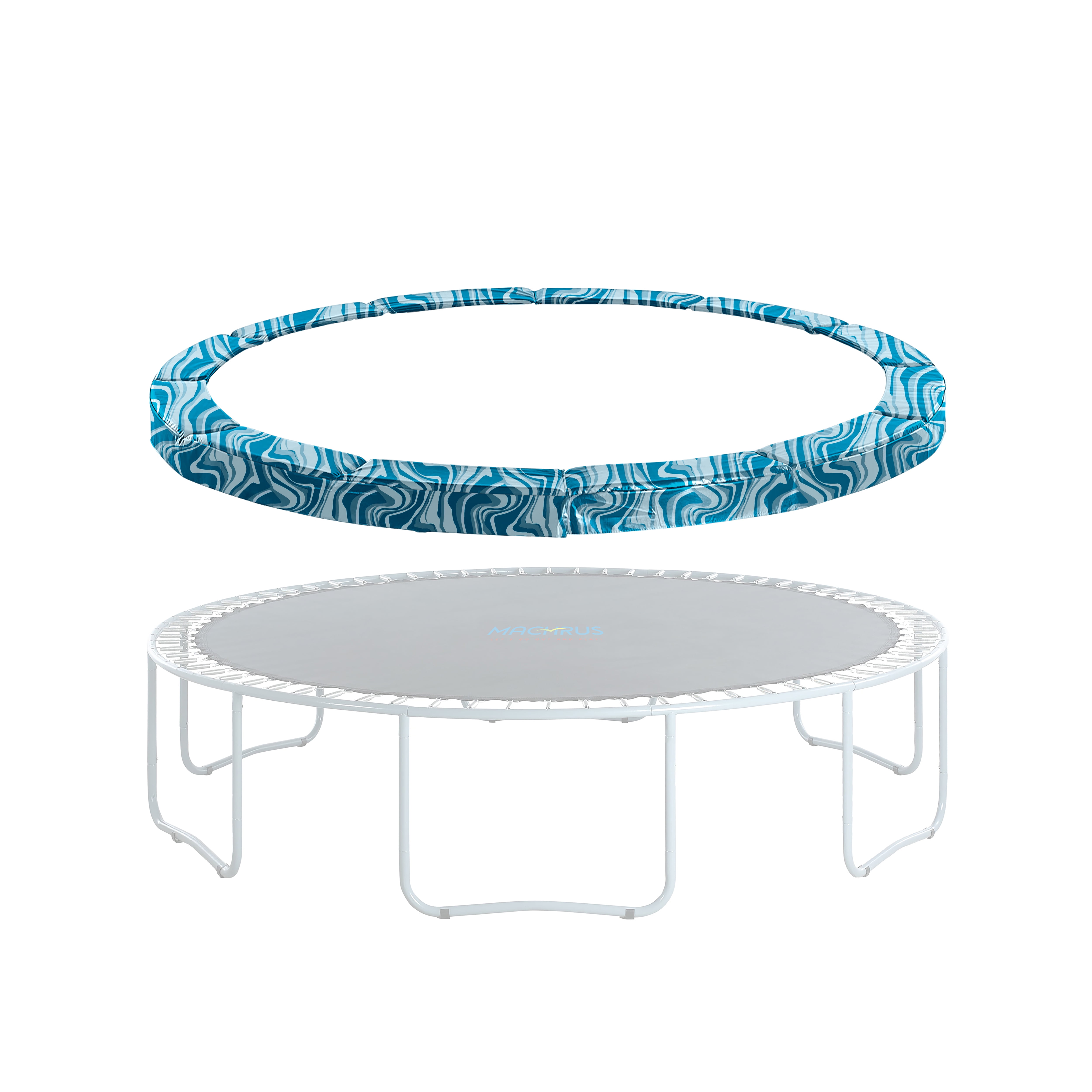 Upper Bounce Trampoline Super Spring Cover - Safety Pad, Fits 12 FT ...