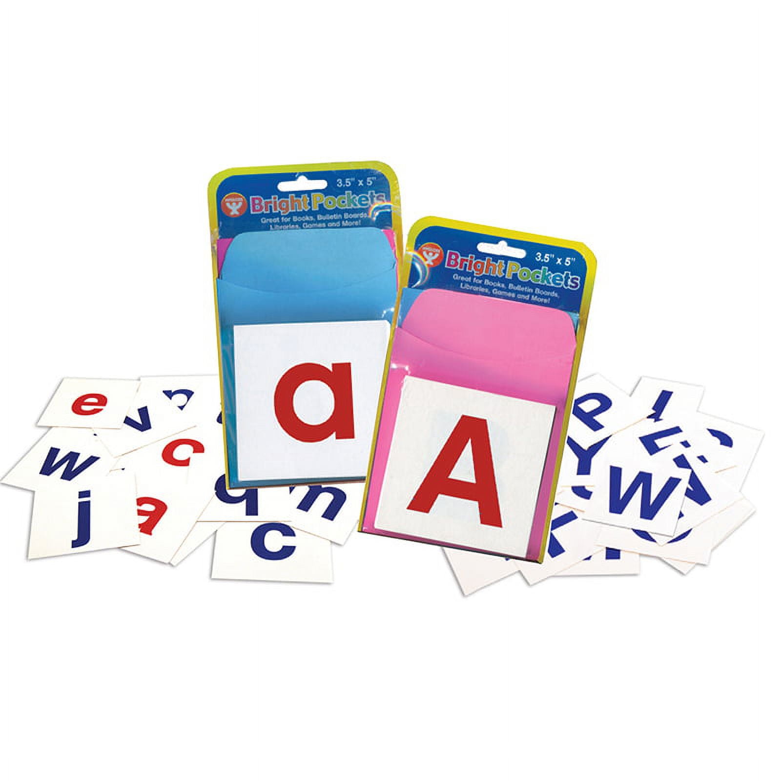 Upper Case & Lower Case Alphabet Cards, 60 Cards | Bundle of 2 Each ...