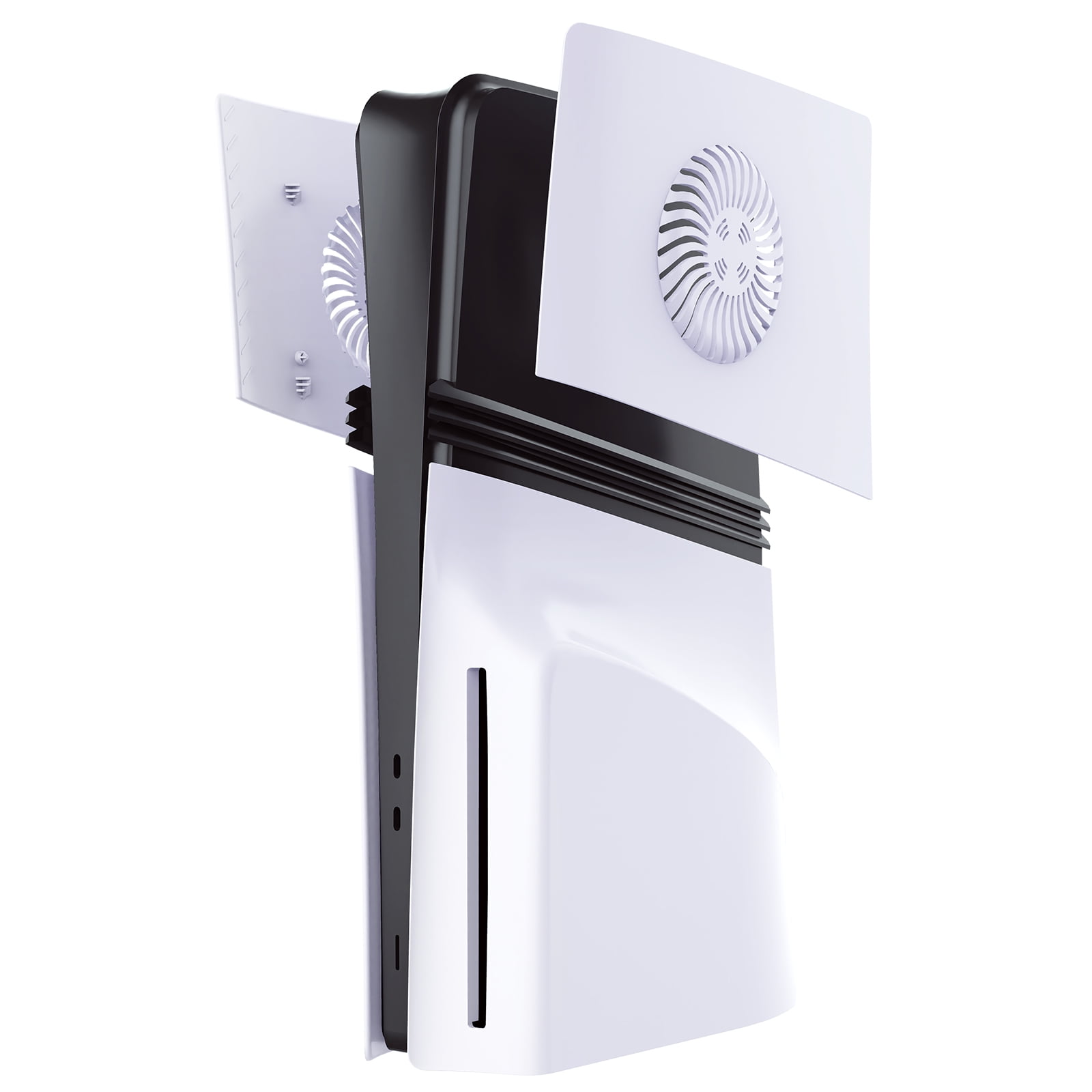 Upper Cover for PS5 Pro Console – Snowflake White Console Shell with ...