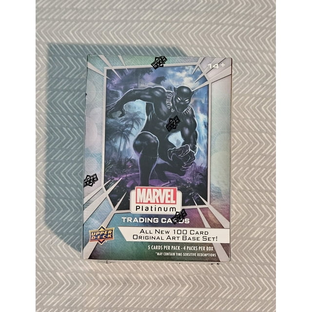 Upper Deck Marvel Platinum Trading Card Game Blaster Box - 5 Cards per ...