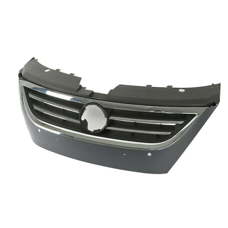 Upper Grille Black w/Chrome Trim Fit 09-12 VW Volkswagen Passat CC ...