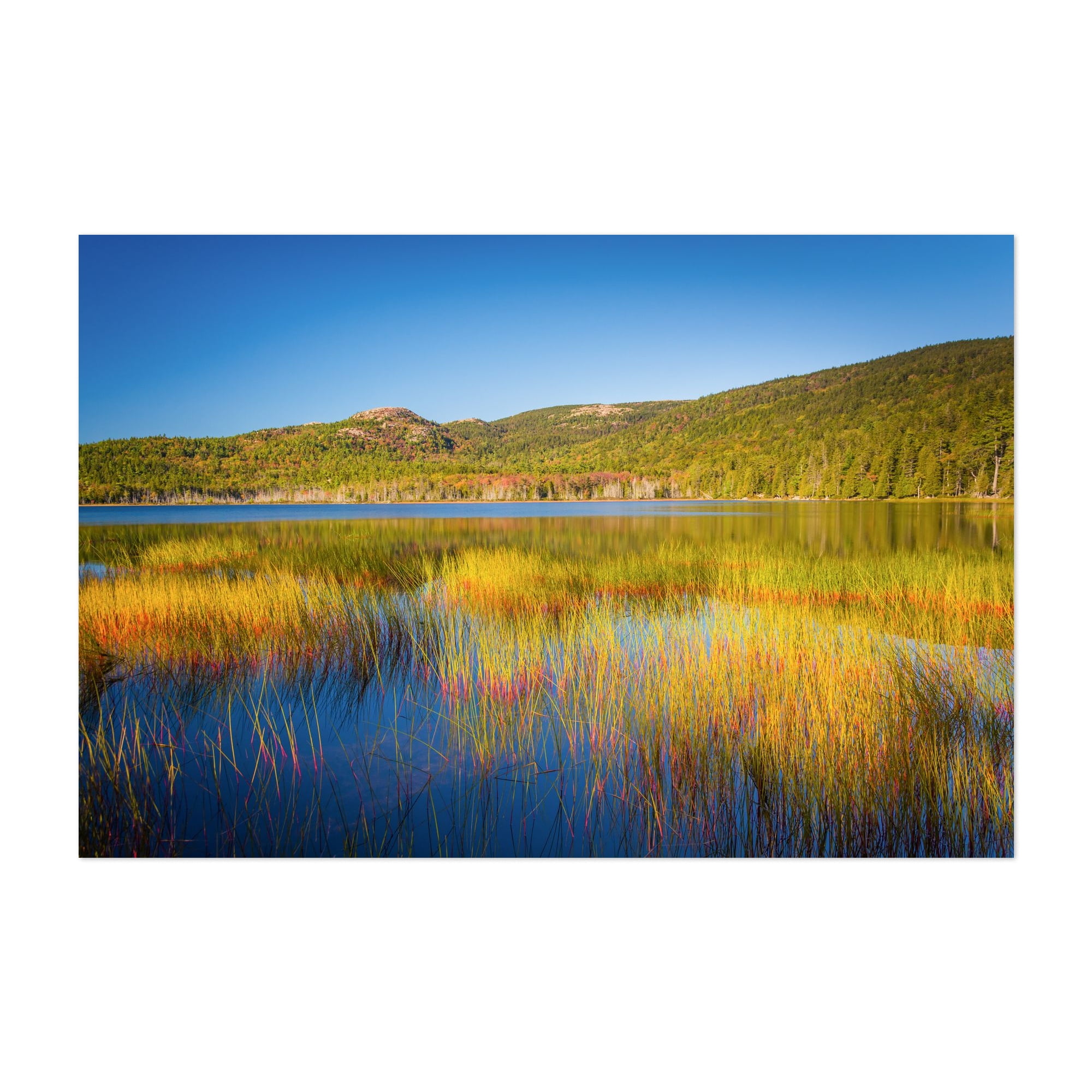 Upper Hadlock Pond - Maine Photography Landscape Nature Autumn Scenic ...