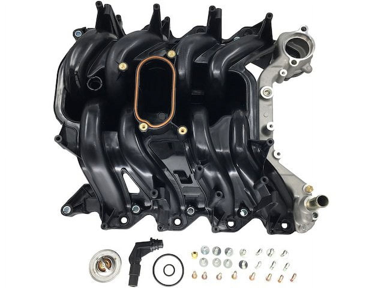 Upper Intake Manifold Kit with Aluminum Crossover, Thermostat, O-Rings ...