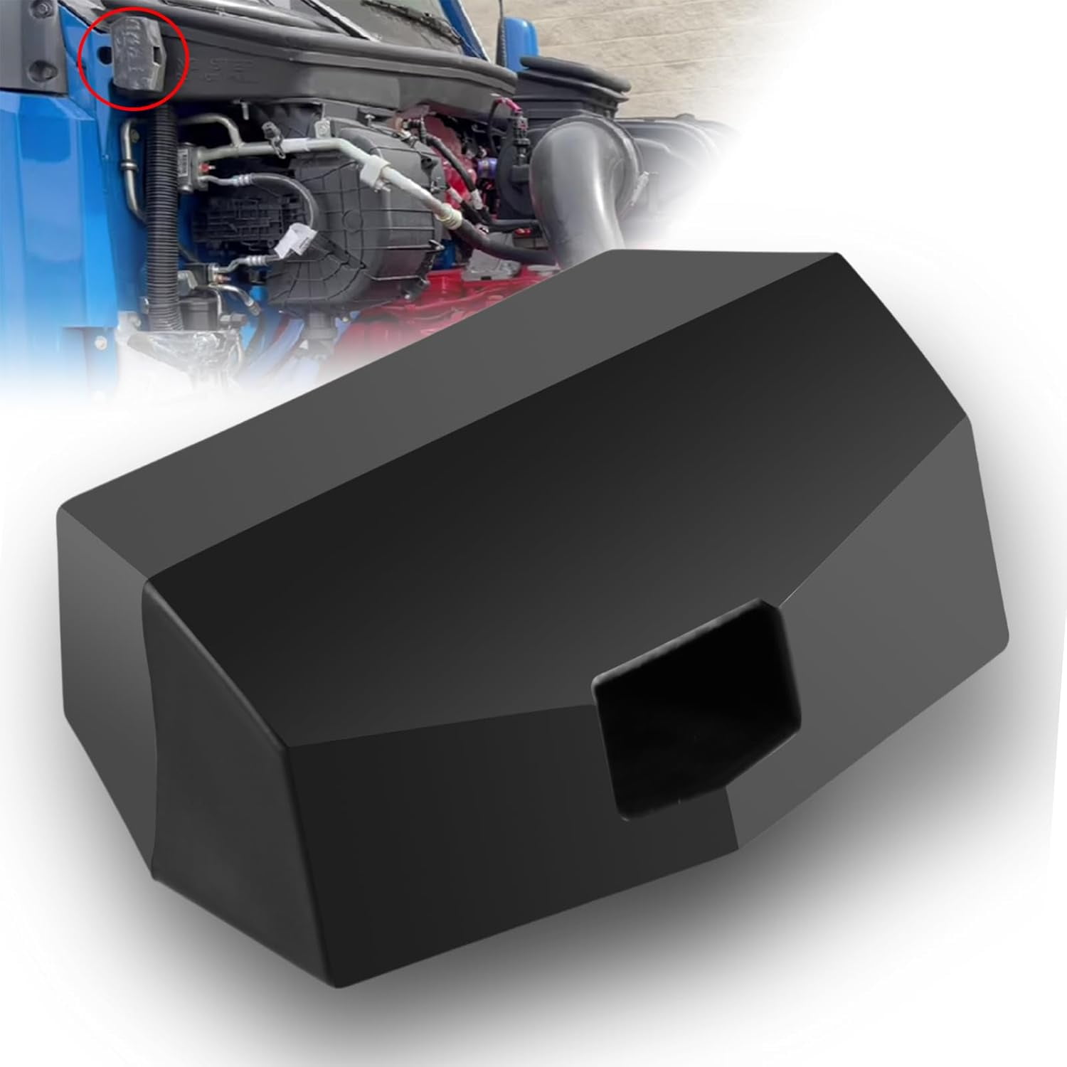 Upper Left & Right Hood Bumper Support Hood Latch Bumper Support ...