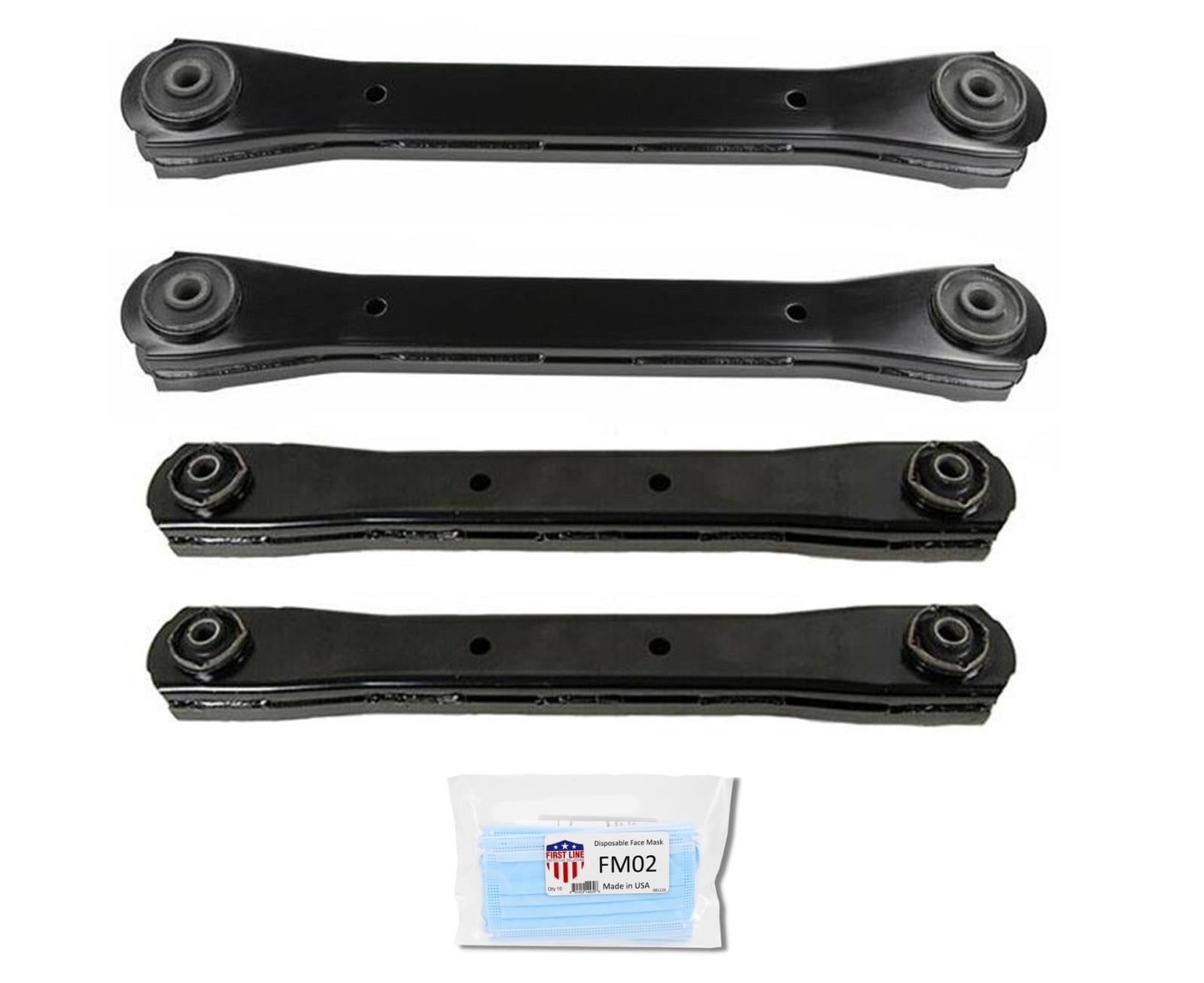 Upper & Lower Control Arms W Bushings Fits Dodge RAM 2003-09 2500 4 ...