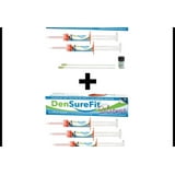 DenSureFit Upper & Lower Denture Reline Kit, Soft Silicone Denture ...