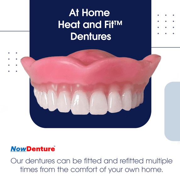 Upper Heat and Fit® NowDenture® – Immediate Dentures by Mail – Ready to ...