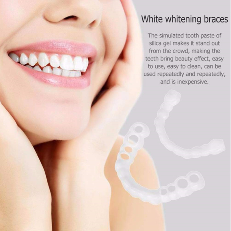 Hot sell Upper & Lower Teeth Brace Whitening Cover Teeth Veneers ...