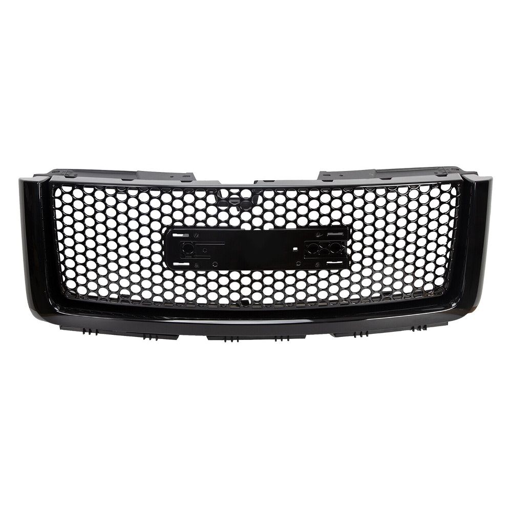 Upper Mesh Front Grill Grille Guard For Sierra 2007-2013 GMC Sierra ...