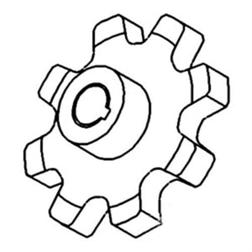 Upper Return Grain Elevator Chain Sprocket fits White 7600 7800 8650 ...