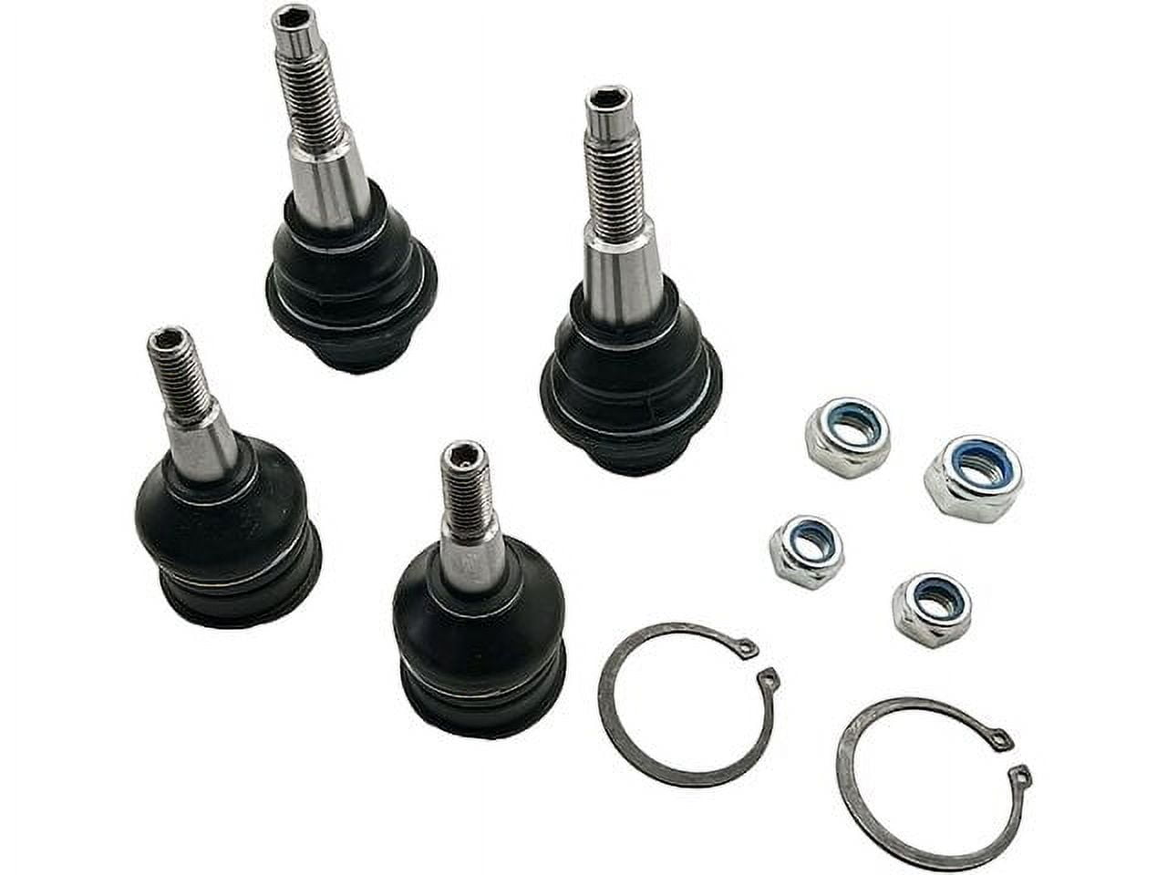 Upper and Lower Ball Joint Kit - 4 Piece - Compatible with 2014 - 2018 ...