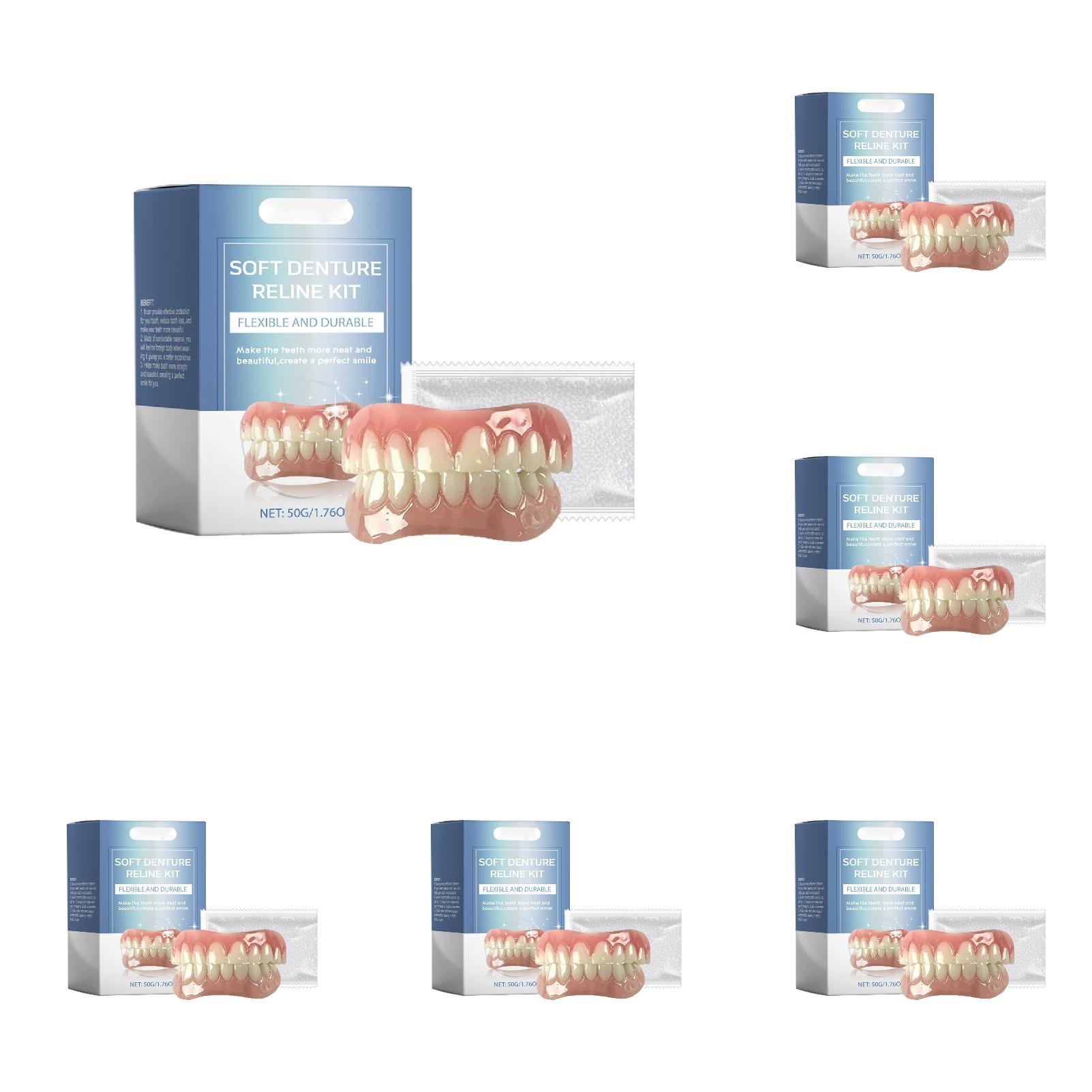 Upper and Lower Denture, Teeth Repairing Denture for Women and Men ...