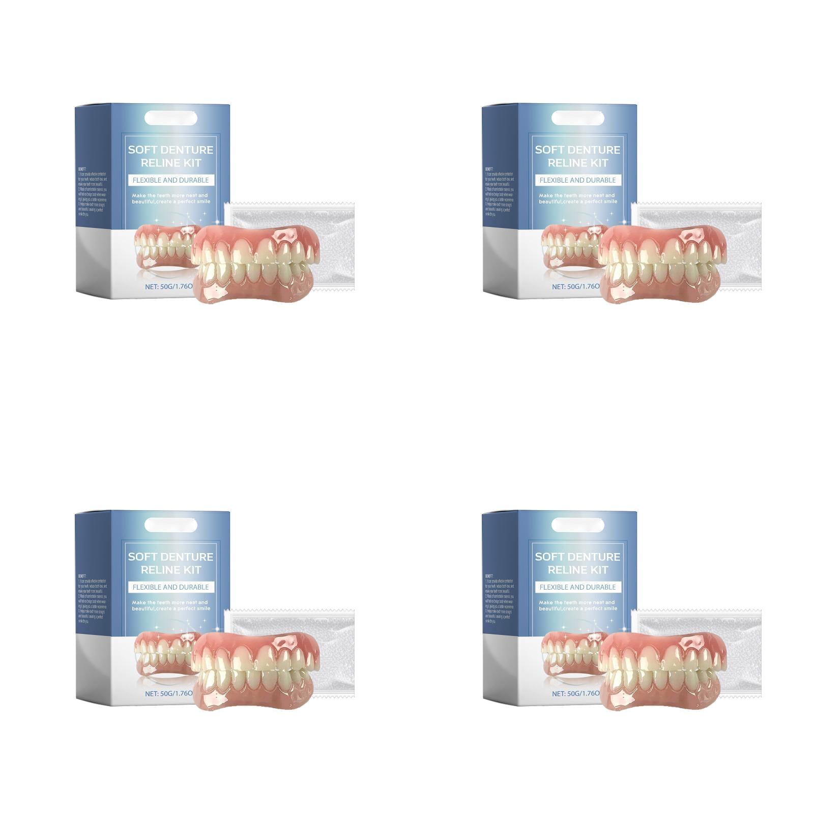 Upper and Lower Denture, Teeth Repairing Denture for Women and Men ...