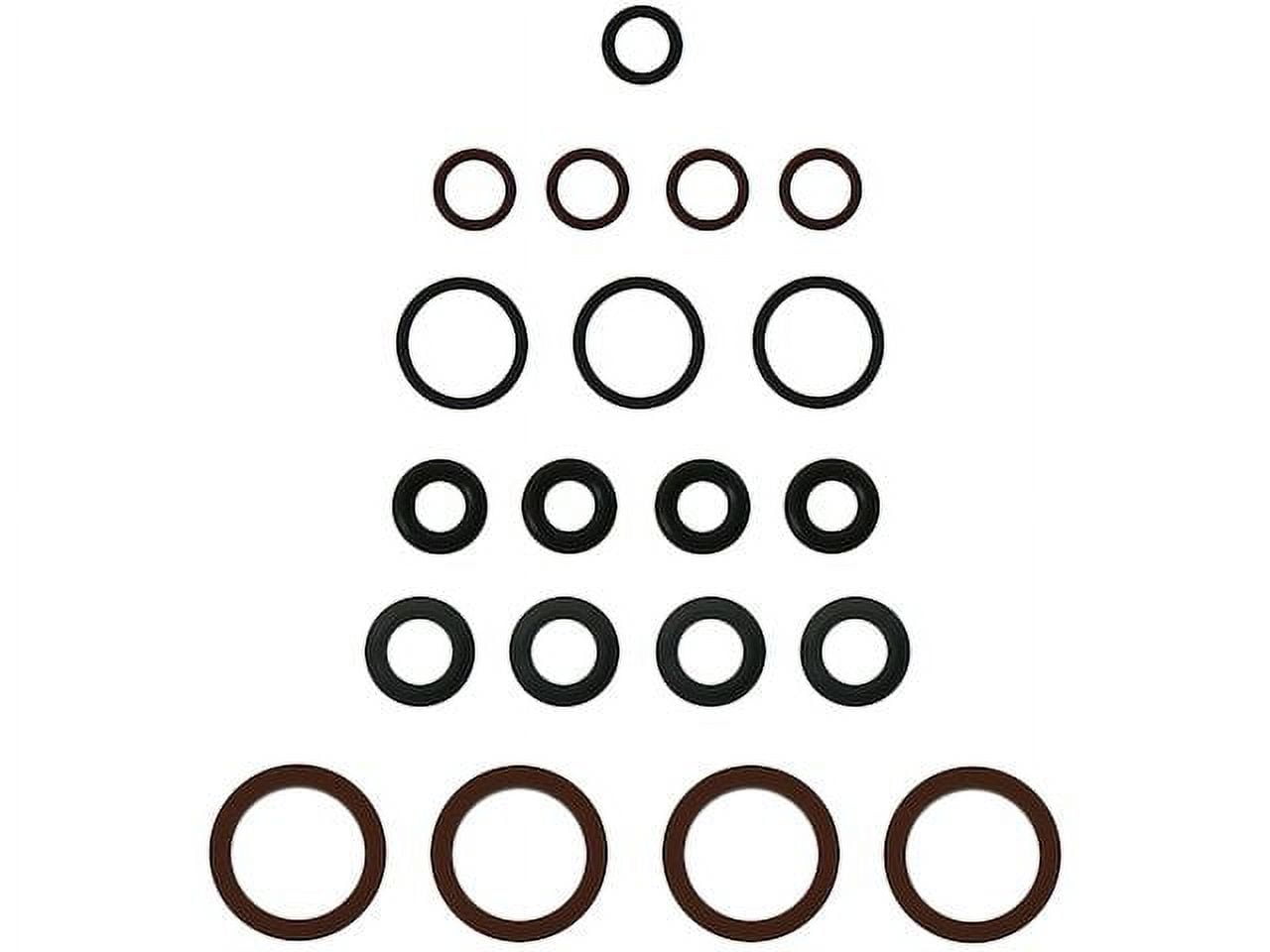 Upper and Lower Fuel Injector O-Ring - Compatible with 2000 - 2012 ...