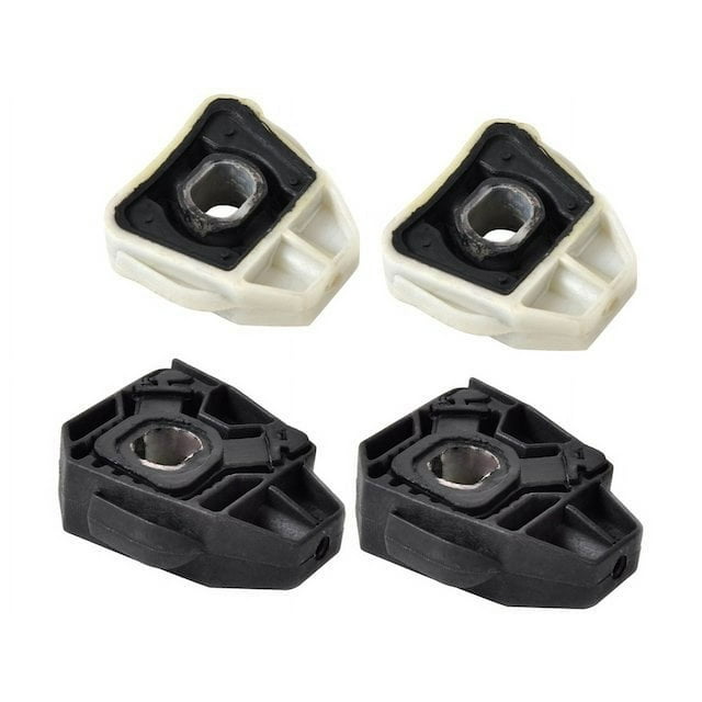 Upper and Lower Radiator Mount Bracket Kit - 4 Piece - Compatible with ...