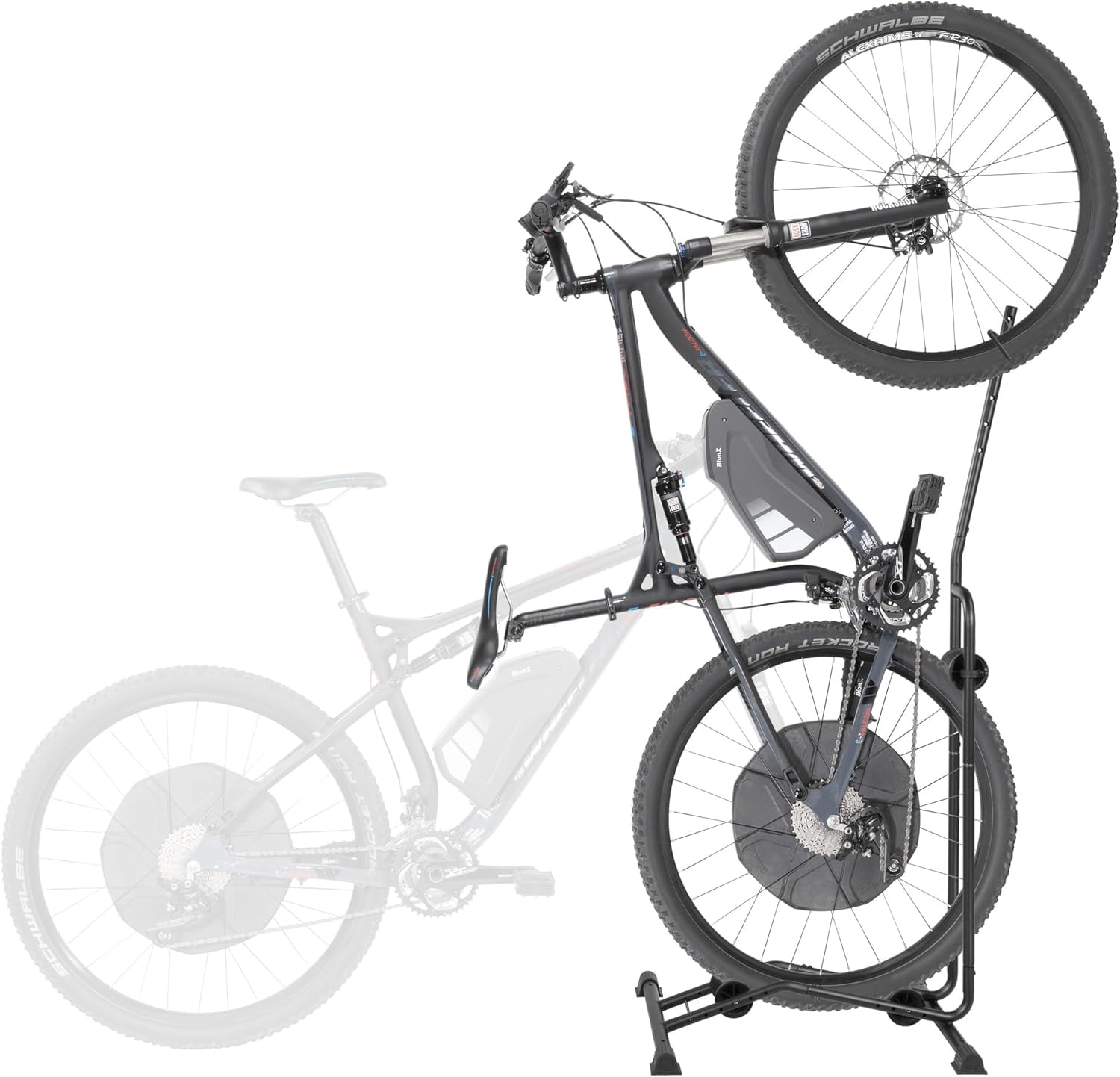 Upright Bike Stand Floor - Vertical & Horizontal Bicycle Stand Bicycle ...