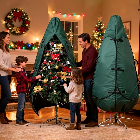 Upright Christmas Tree Bag 9 Ft Upright Christmas Tree Storage Bag 9 ...