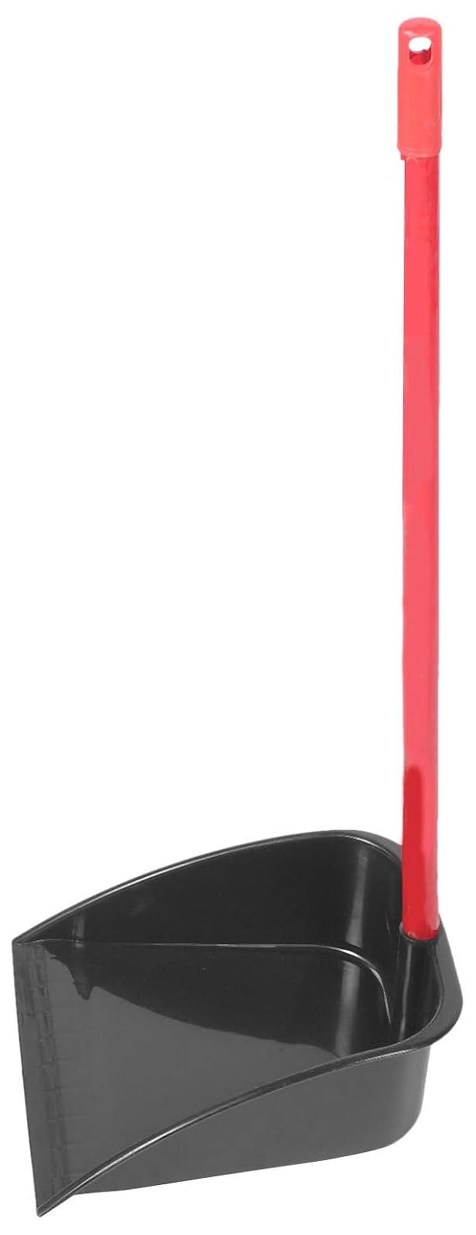 Upright Dustpan, 63cm Plastic Dustpan with Long Handle Lobby Dust Pan ...