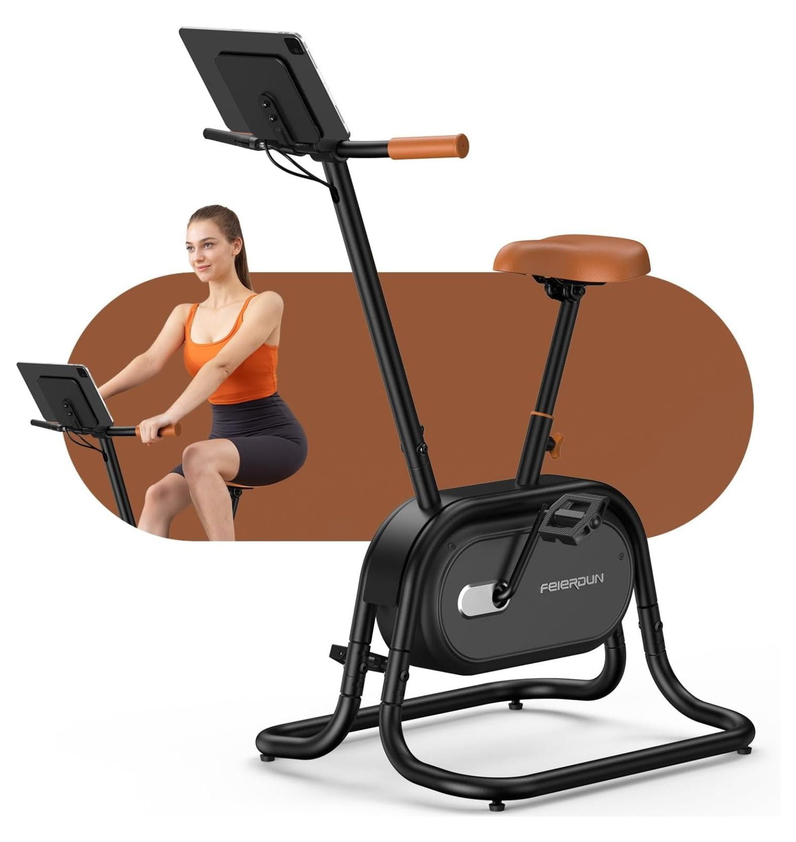 Upright Exercise Bike, Smart Indoor Bike, Light Sport with Smart ...