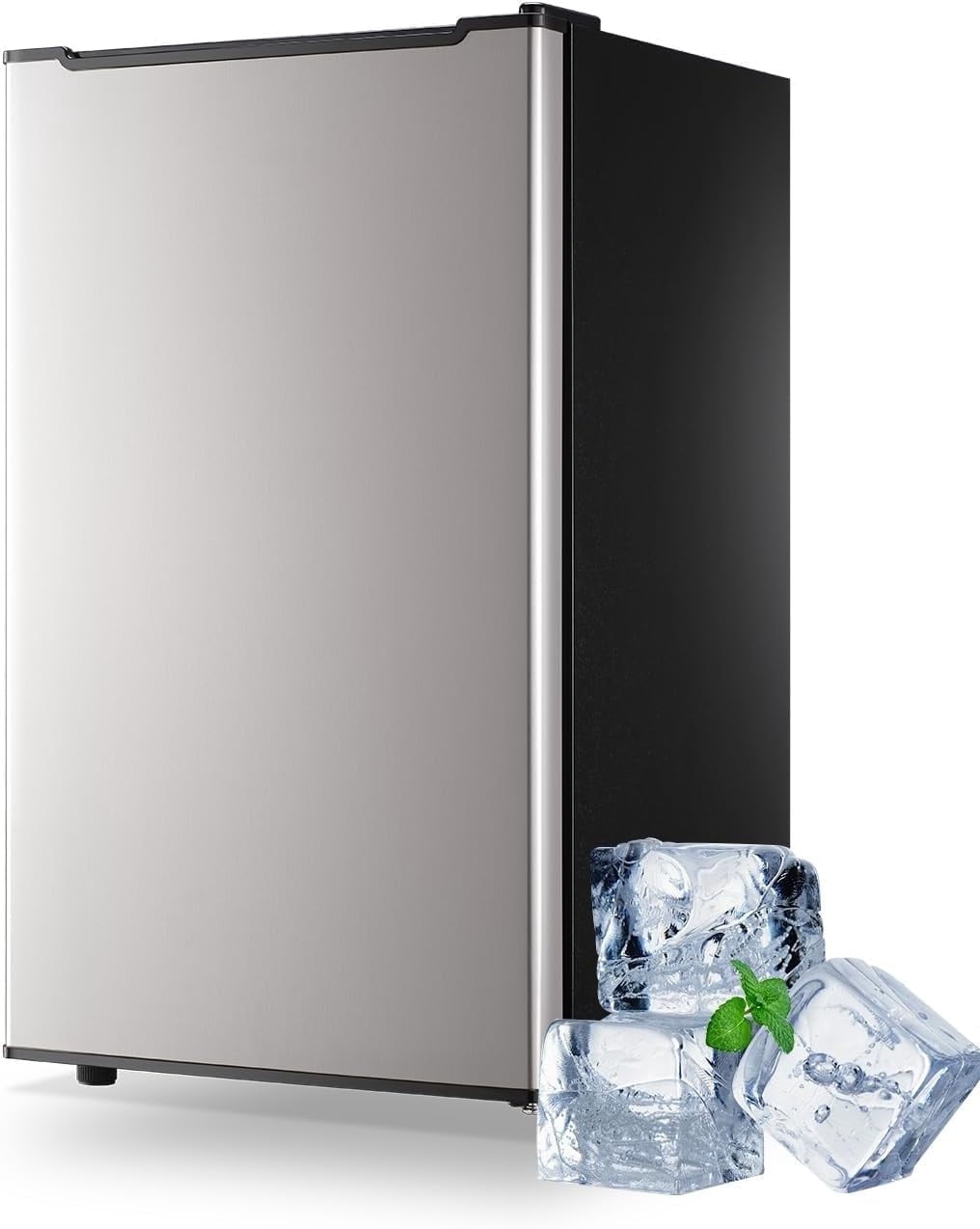 KRIB BLING Compact Upright Freezer, 3.0 Cu.ft, Adjustable Thermostat ...