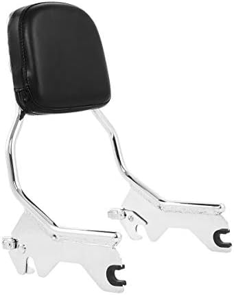 Upright Standard Height Chrome Sissy Bar Backrest Fit for Harley ...