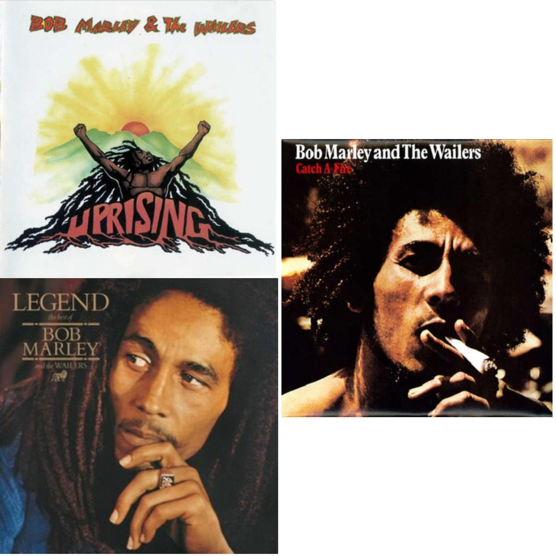 Uprising & Legend & Catch A Fire [LP Vinyl Bundle] - Walmart.com