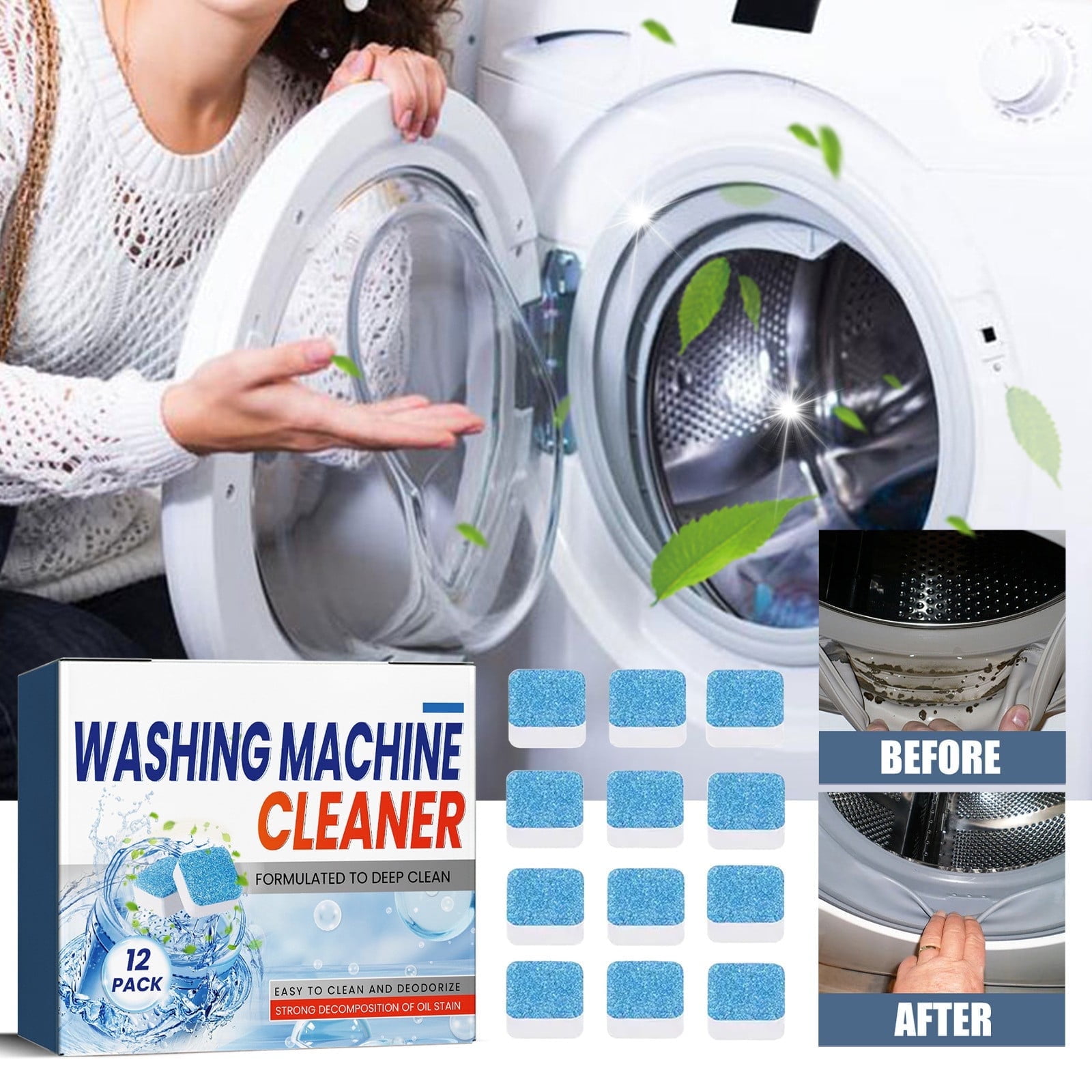 Uproot Clean Washing Machine Cleaner Washing Machine Cleaning Tablets ...