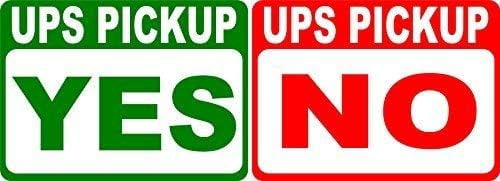 Ups Yes Pick Up No Pick-Up Sign Metal Funny Warning Sign for Property ...