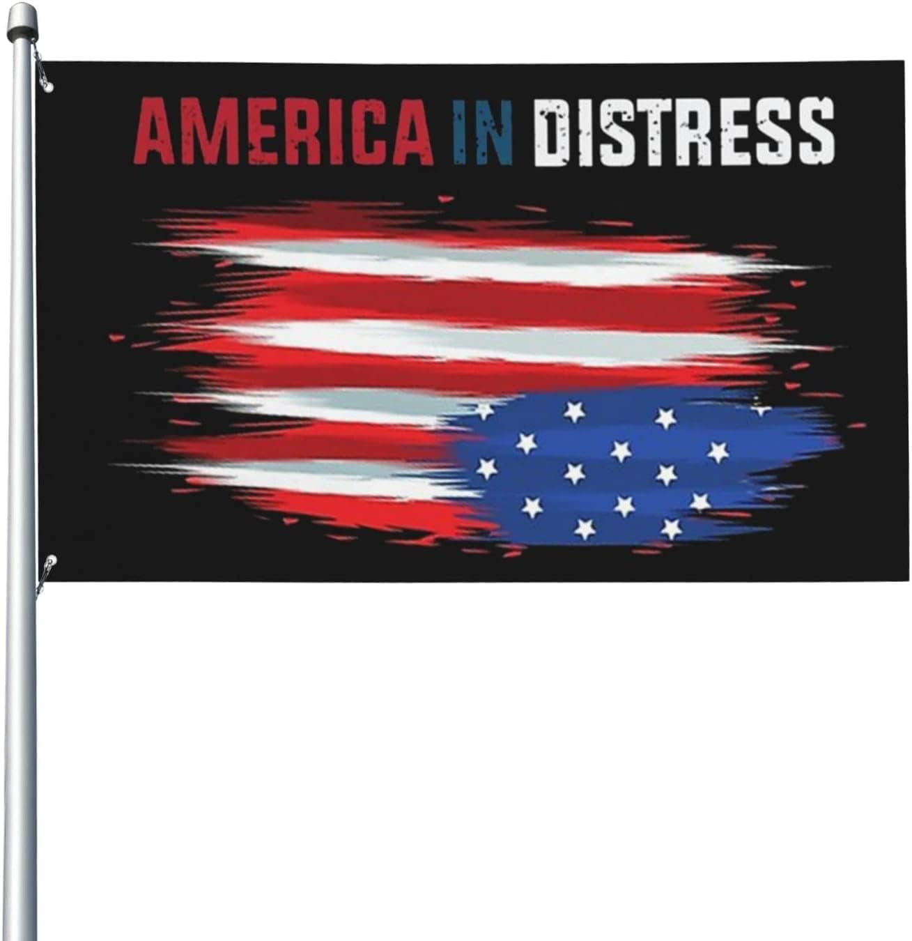 Upside Down American America In Distress Garden Flag 3x5 Ft Decor ...