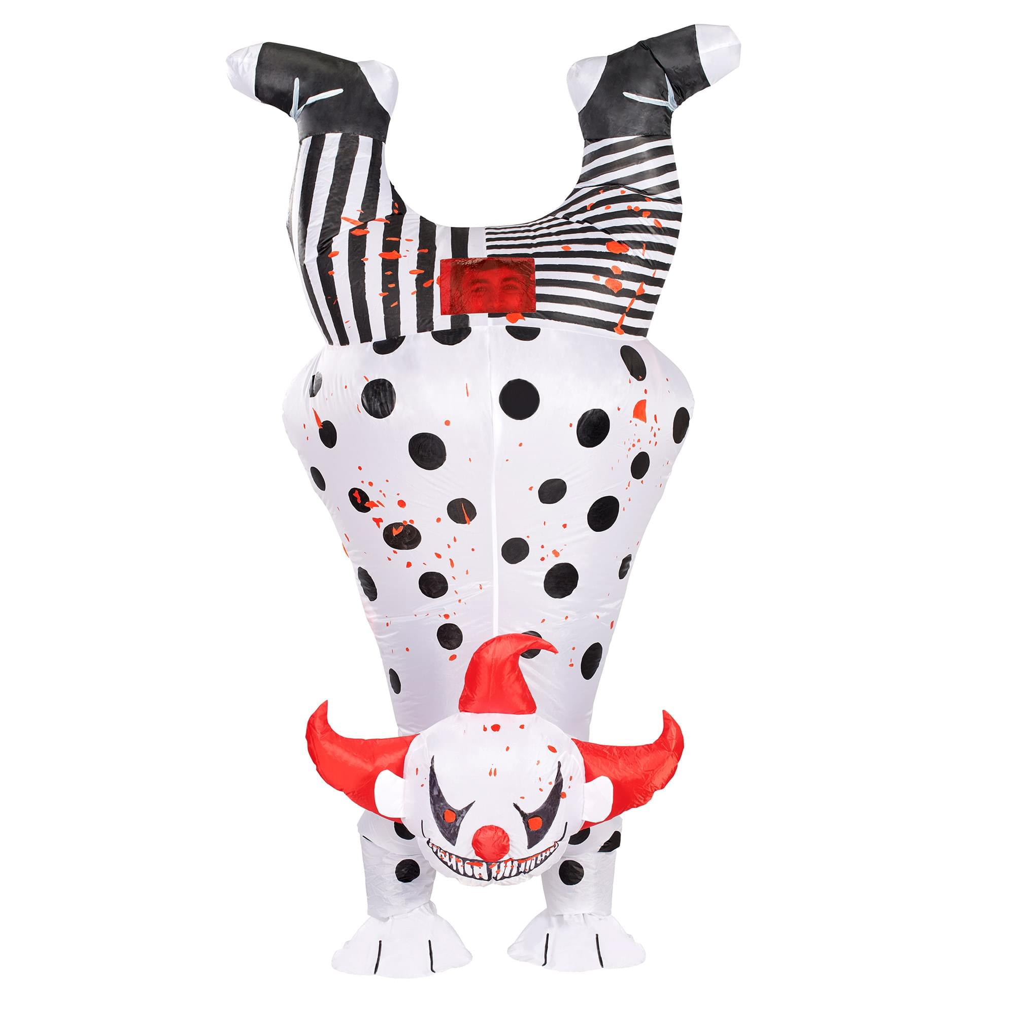 Upside-Down Clown Inflatable Adult Costume - Walmart.com