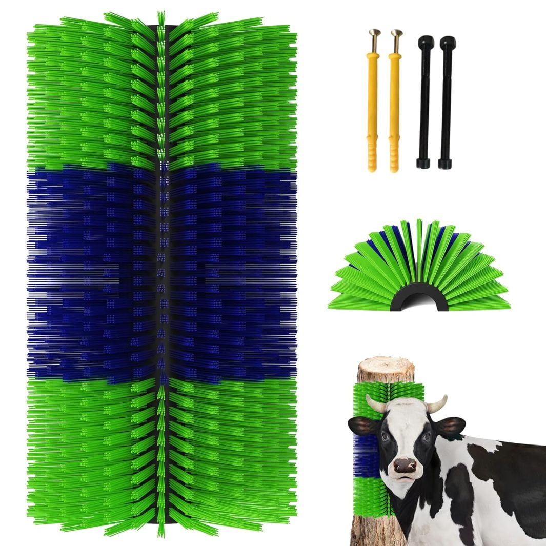 Upsize Livestock Scratching Brush, Horse Scratcher Massage Bushes With ...