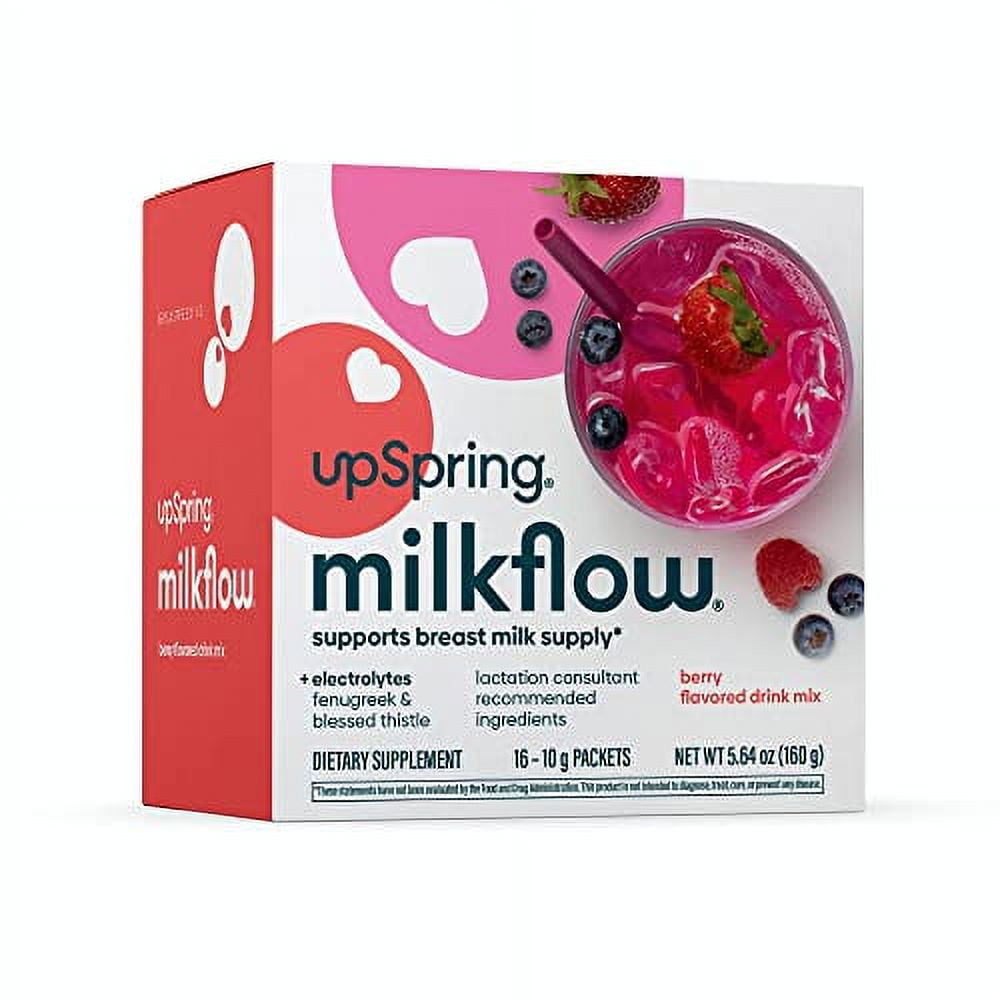 Upspring Milkflow Electrolyte Breastfeeding Supplement Drink Mix with ...