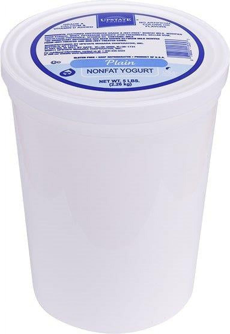 Upstate Niagara Coop Plain Yogurt, 5 Pound -- 4 per case. - Walmart.com