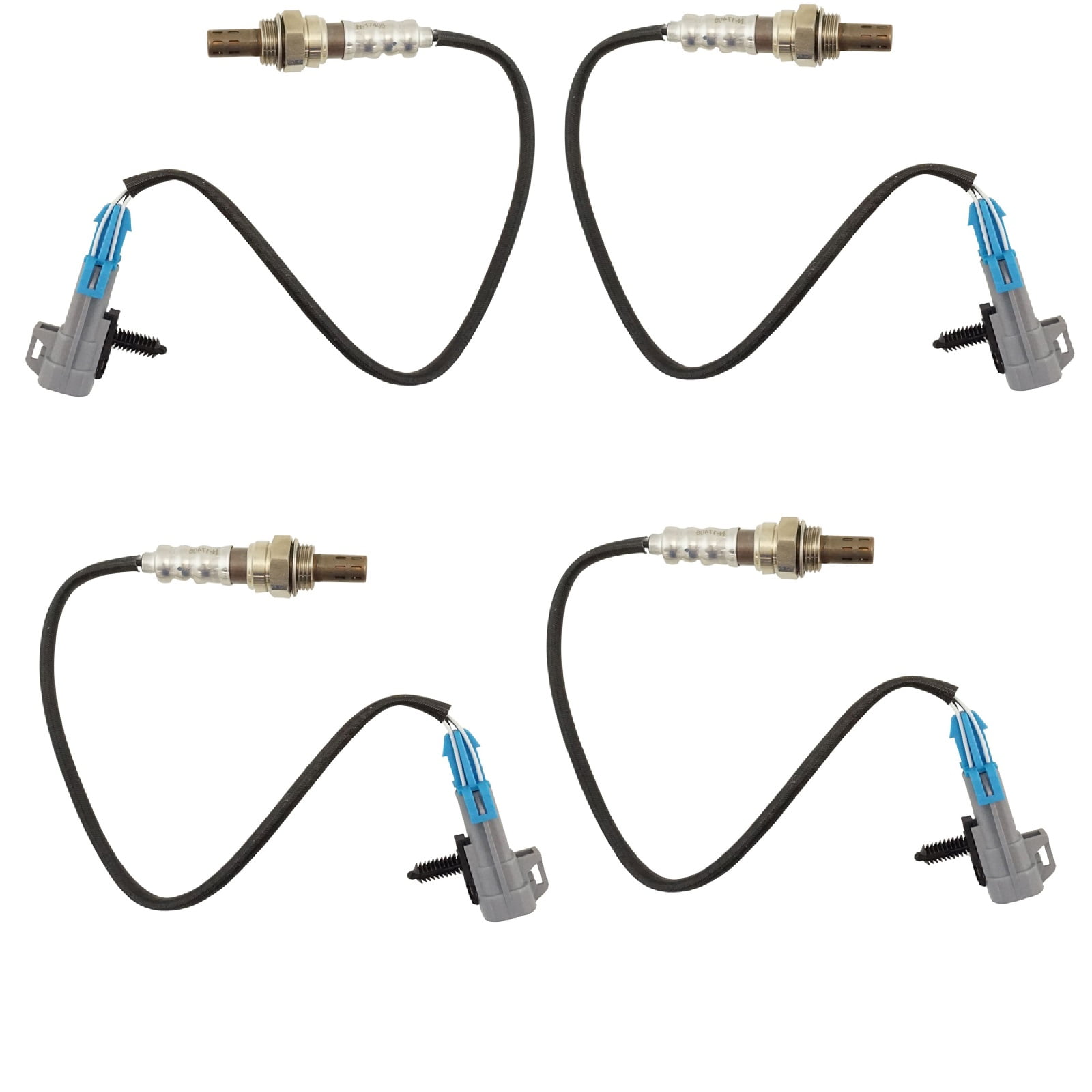 Upstream & Downstream O2 02 Oxygen Sensor Kit Set of 4 for GM 5.3 Truck ...