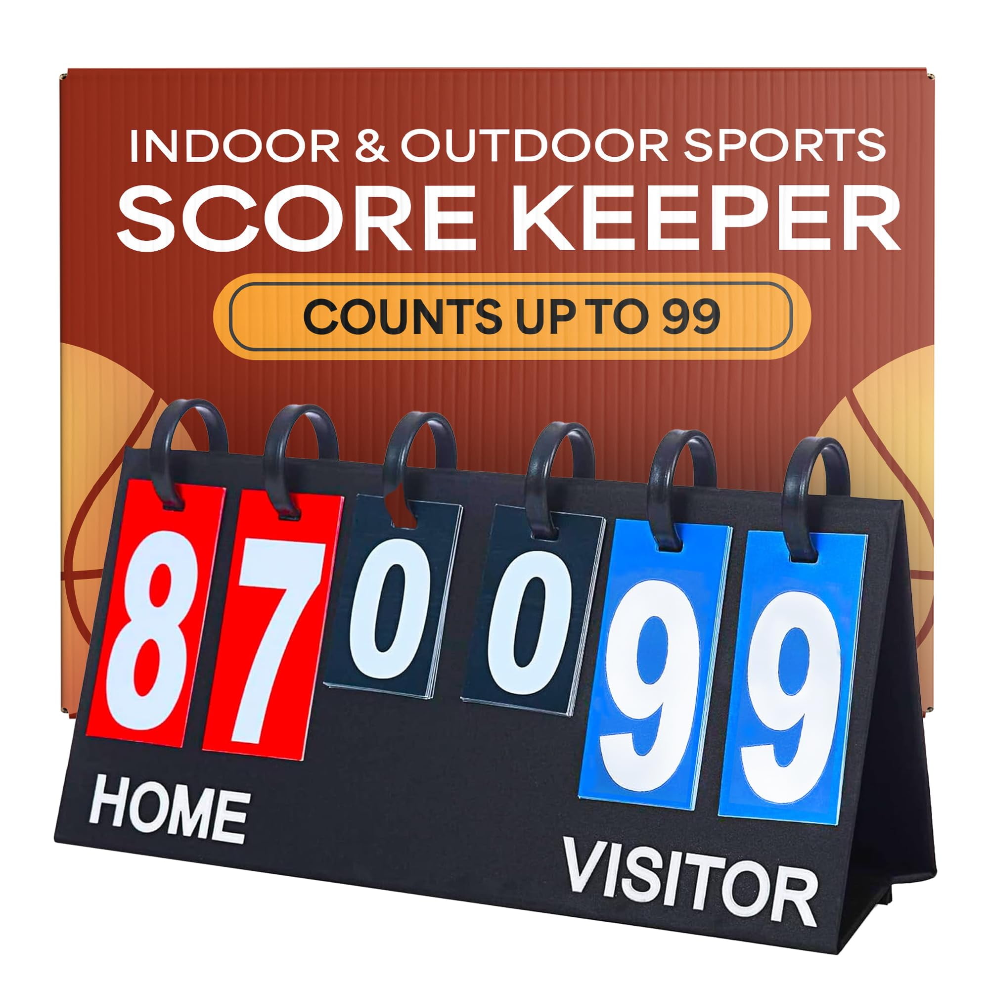 Upstreet Scoreboard/Score Keeper for Indoor & Outdoor Sports - Ping ...