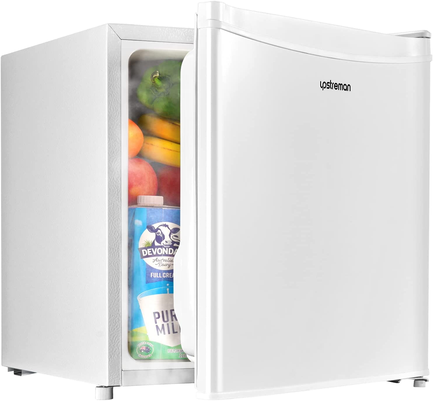 Upstreman 1.7 Cu.ft Mini Fridge with Freezer, Dorm Essentials ...