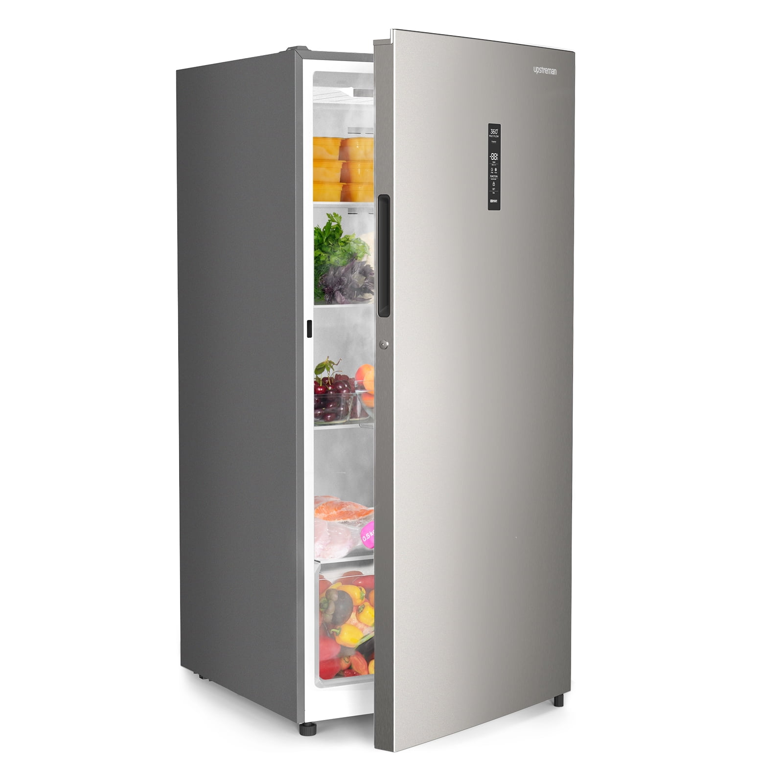 Upstreman 14 Cu. Ft. Convertible Upright Freezer, Upright Convertible ...