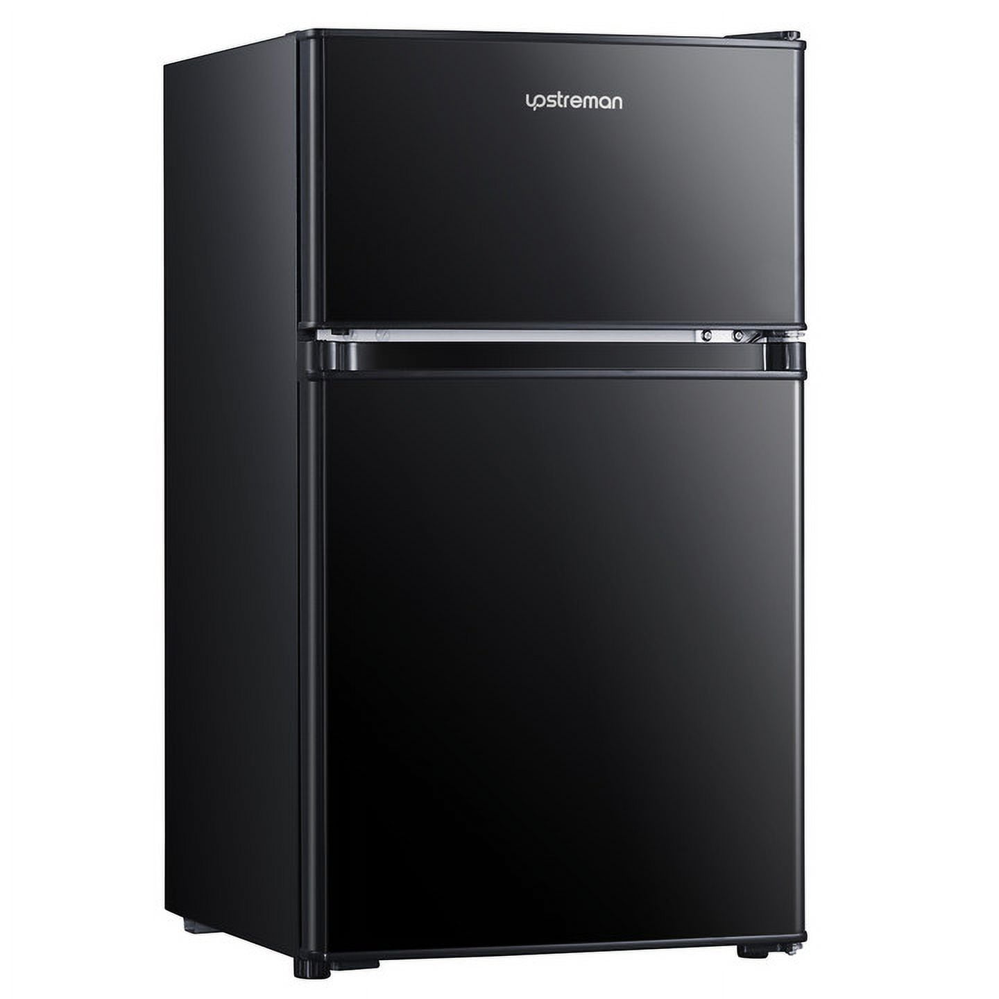 Upstreman Mini Fridge with Freezer, 3.1 Cu.Ft Capacity, Double Door ...