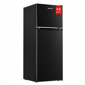 DEMULLER 2.4 Cu.Ft Mini Fridge, Small Refrigerator with Freezer, Two ...