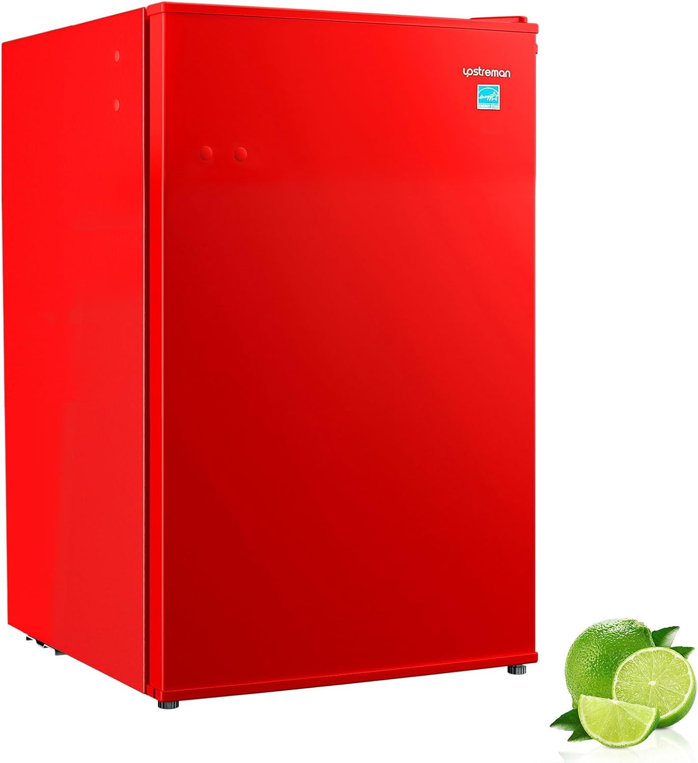 Upstreman 4.5 Cu.Ft Mini Fridge, Single Door Compact Refrigerator ...