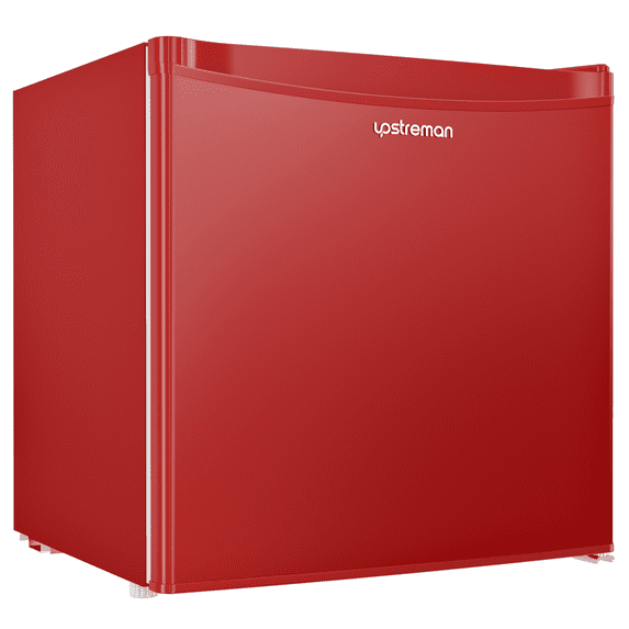 Upstreman 1.7 Cu.ft Mini Fridge with Freezer, Adjustable Thermostat ...
