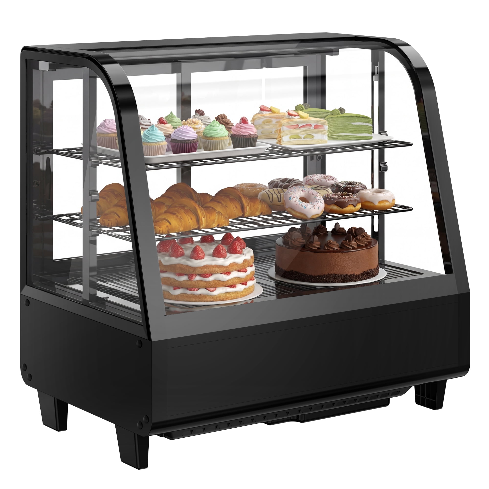 Upstreman Refrigerated Display Case, 3.5 Cu.Ft./100L Commercial ...