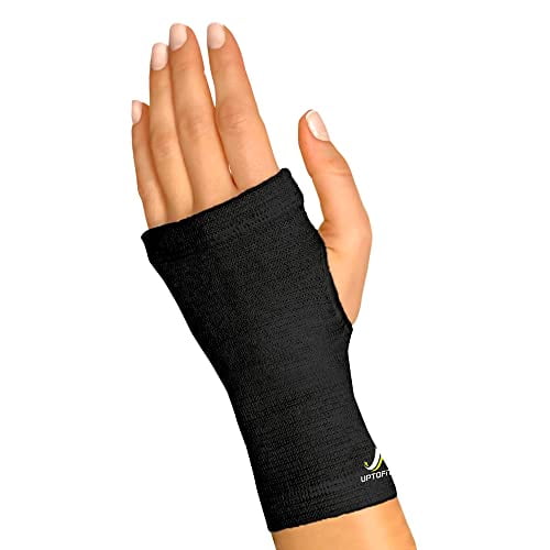 Uptofit Copper Wrist Compression Sleeve Hand Brace Wrist Support For Carpal Tunnel Wrist